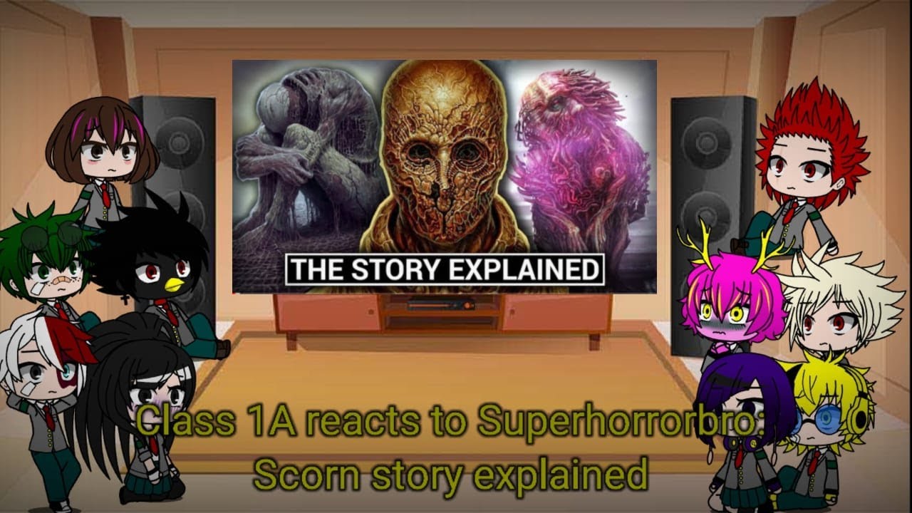 Class 1A reacts to Superhorrorbro: Scorn story explained. - YouTube