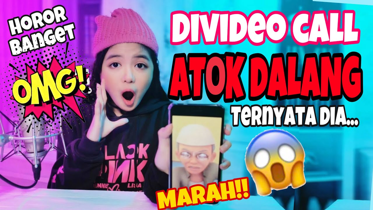 MENGEJUTKAN!! DIVIDEO CALL ATOK DALANG Jam 3 Pagi! Jangan TELEPON ATOK ...
