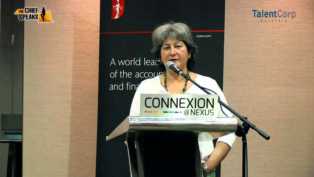 HE Vicky Treadell tells women how to be leaders - YouTube