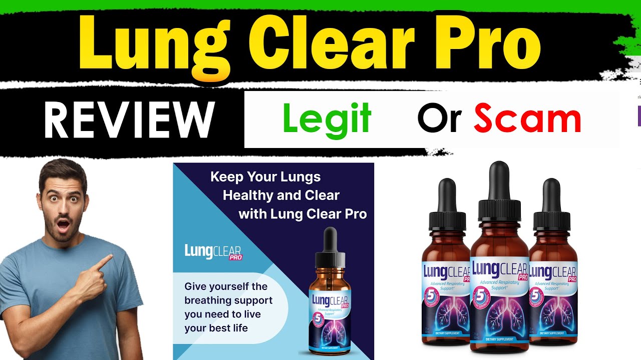 Lung Clear Pro Review | IS Lung Clear Pro Legit or scam - Must watch ...