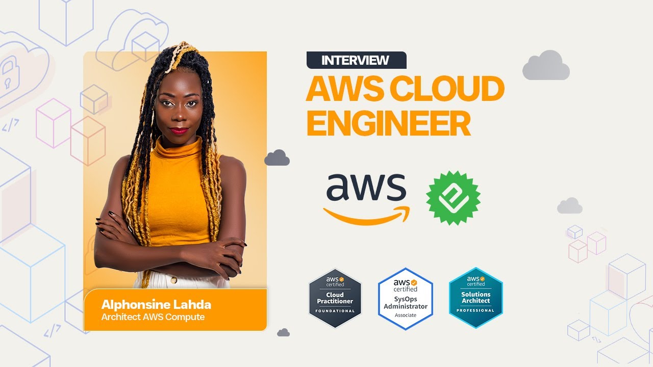 Interview avec Alphonsine Lahda Formatrice au Bootcamp AWS Cloud de EAZYTraining - YouTube