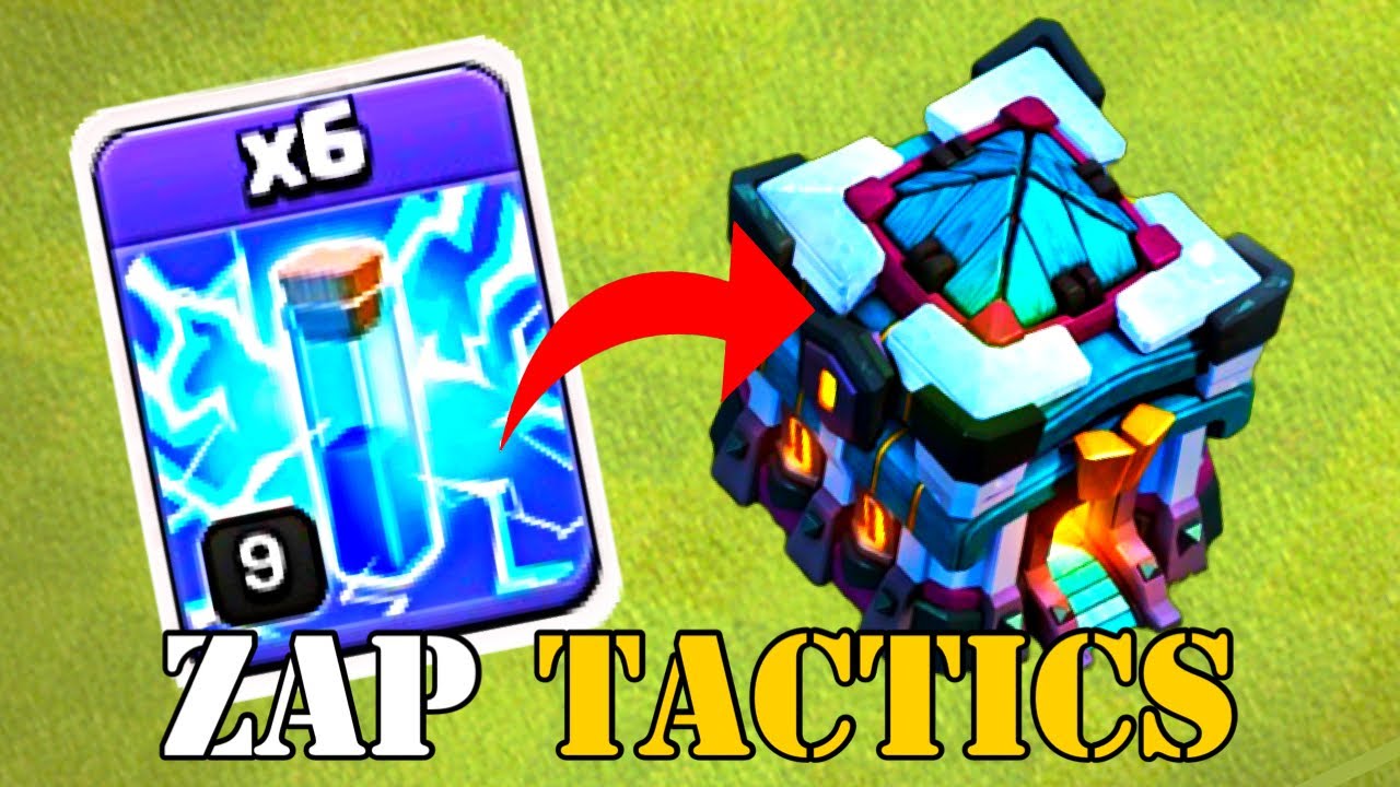 The Top ZAP Spell Strategy (Clash of Clans) - YouTube