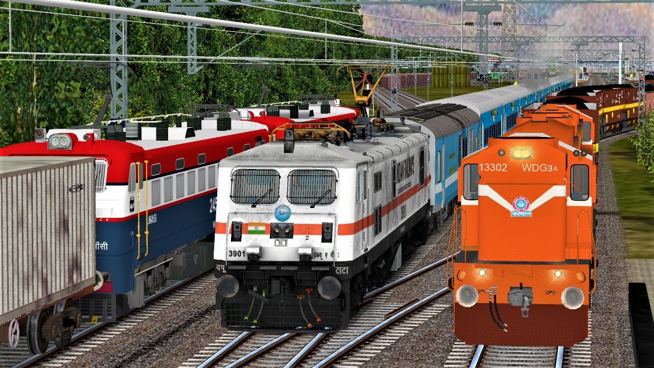 12814 Tata Steel Express PART 1 #RAILINDIA || MSTS || || OPEN RAILS ...