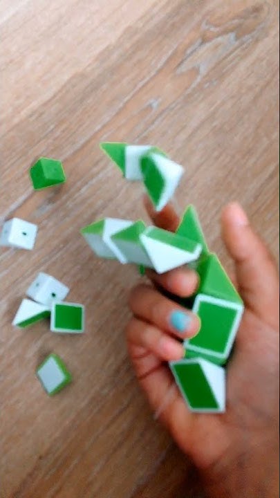 How to make cool shapes out of a fidget snake - YouTube