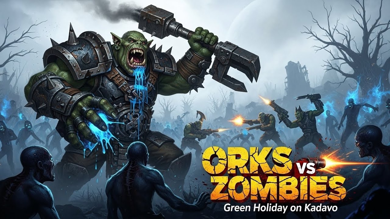 ORKS vs ZOMBIES: BEST DAY EVER! | Warhammer 40k - YouTube