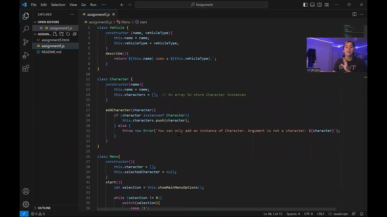 Menu App with JavaScript - Front End Development - YouTube