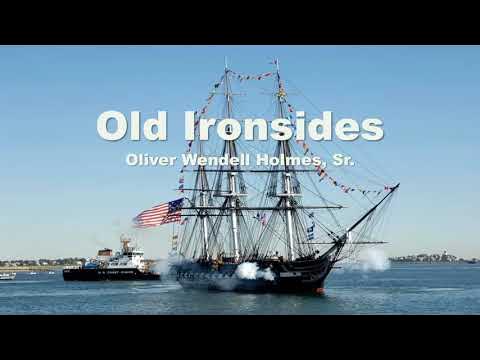 Old Ironsides | Oliver Wendell Holmes Sr. - YouTube