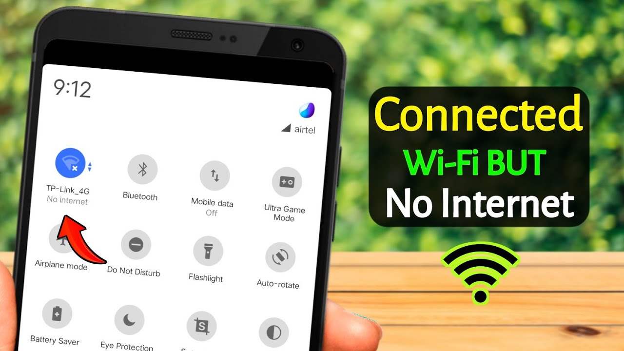 Wifi connect but No internet problem Fix - YouTube