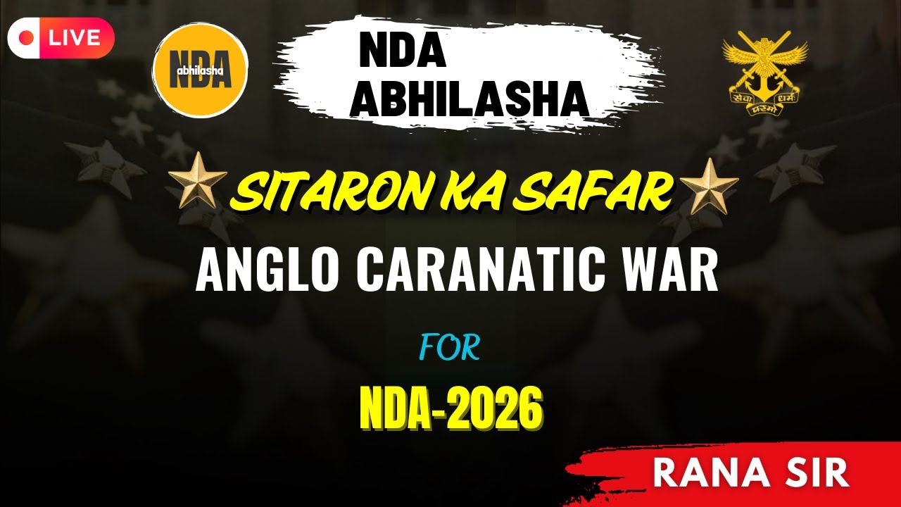 II Anglo Carnatic War II For NDA 2026 - YouTube