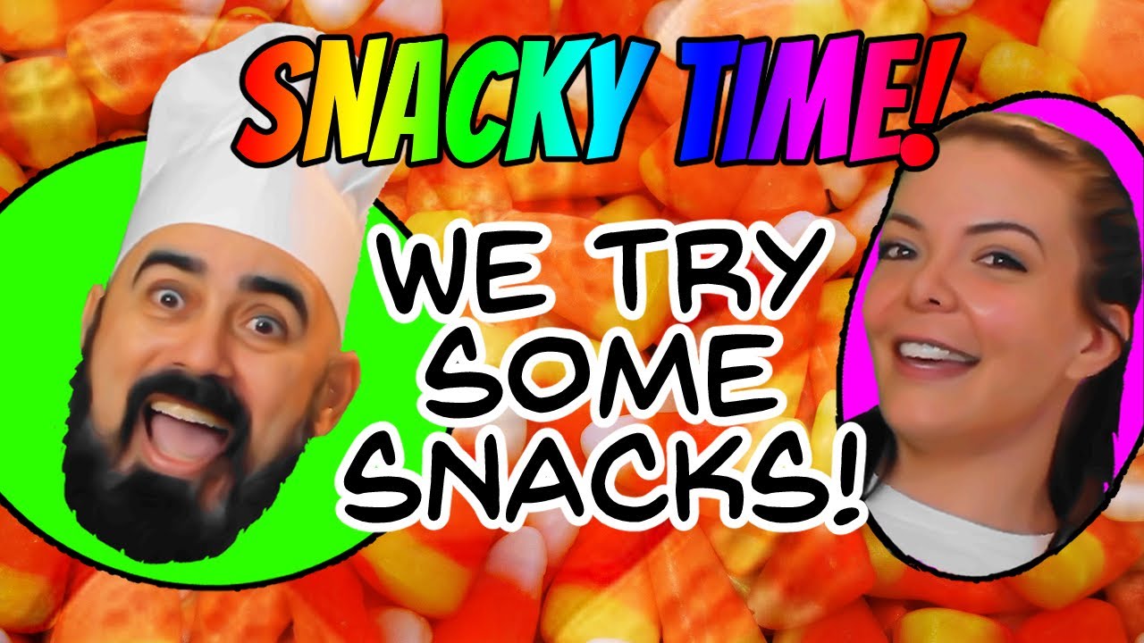 SNACKY TIME! We try some snacks! - YouTube