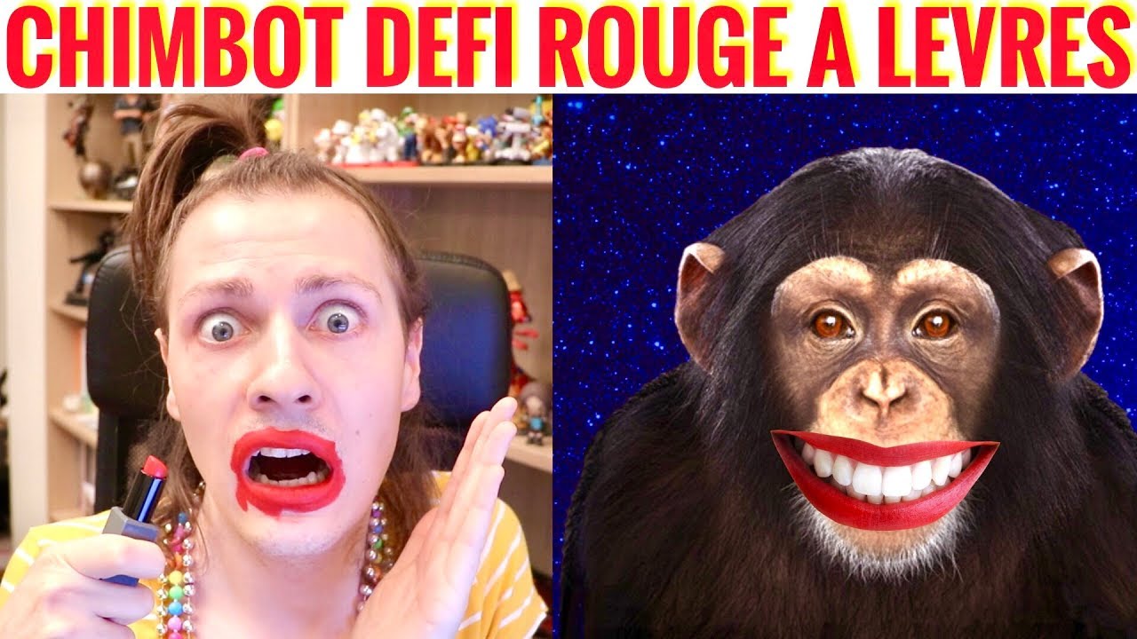CHIMBOT : UNE COUCHE DE ROUGE A LEVRES CHAQUE FOIS QU'IL ME PARLE MAL ...