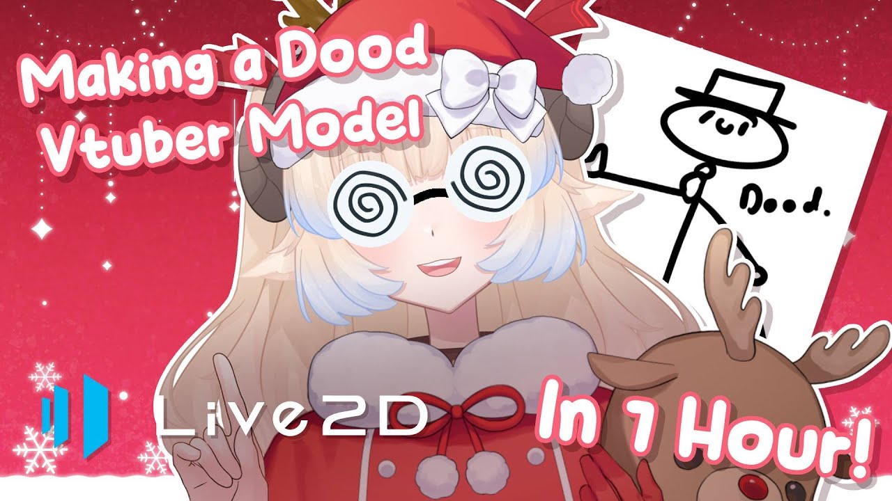 【LIVE2D MODEL MAKING】 Making a Vtuber Model from scratch to prove I'm ...