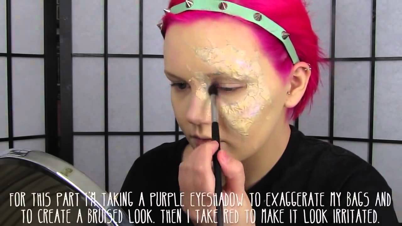 Simple & Cheap Halloween SFX Without SFX Makeup Makeup Tutorial ...