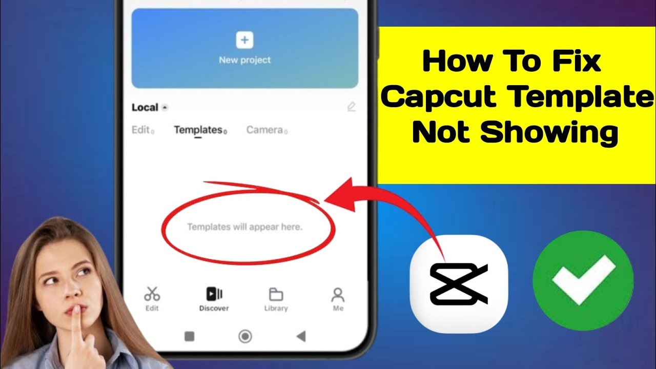 How To Fix Capcut Template Not Showing | CapCut Network problem (2025) - YouTube