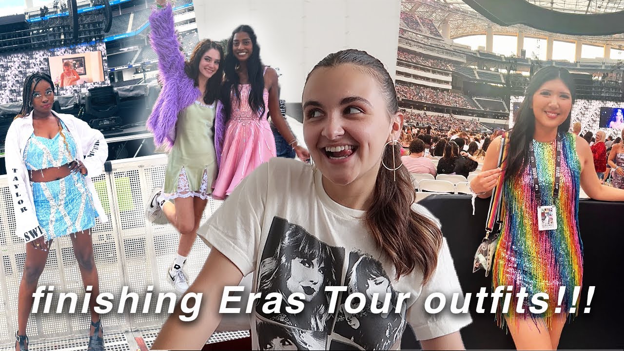 Making Eras Tour Outfits for LA | PART TWO - YouTube