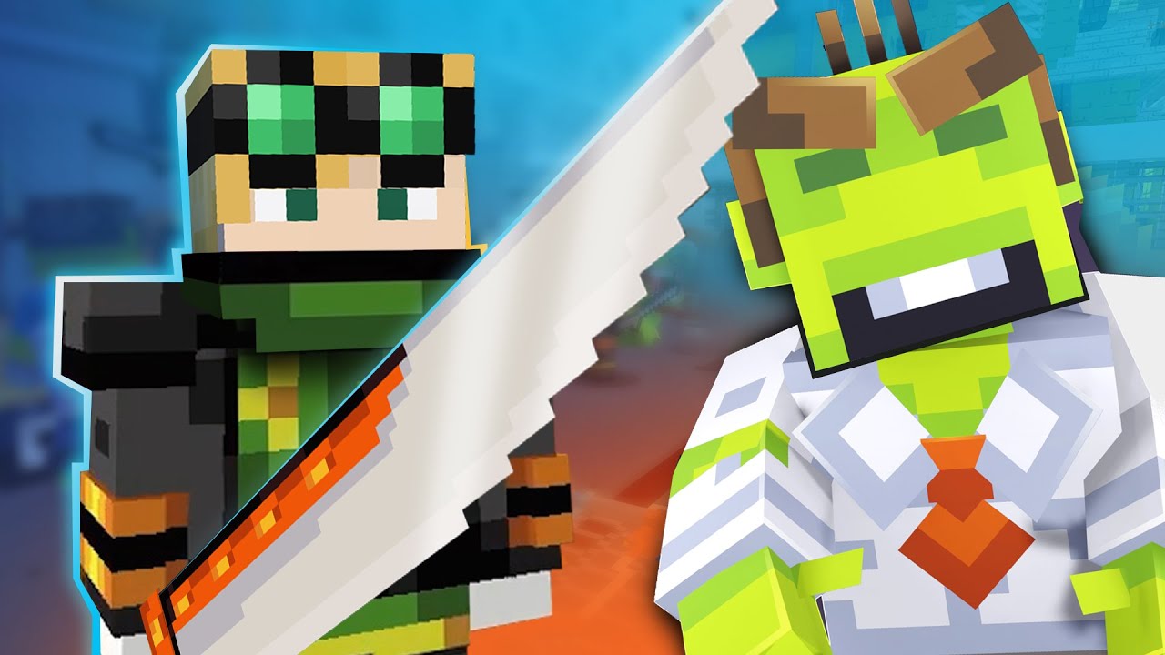 Ninjas vs Zombies - Minecraft Bedrock - YouTube