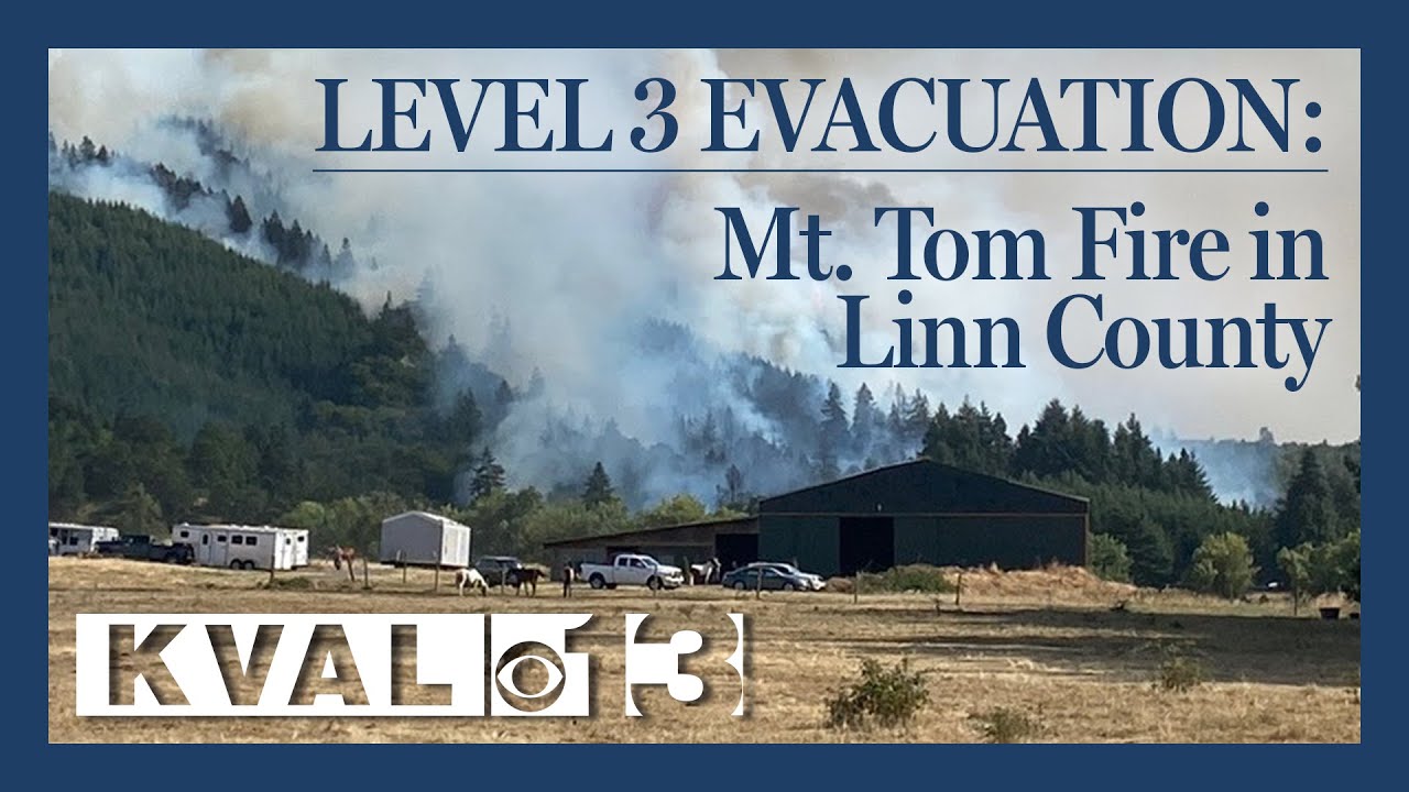 Level 3 Evacuation: Priceboro Fire North of Coburg - YouTube