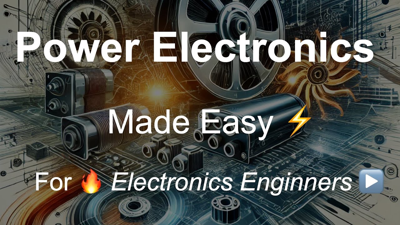 ⚡🔋 Power Electronics Made Easy! Power Converters, Motor Drives & Renewable Energy 🌱 For ...