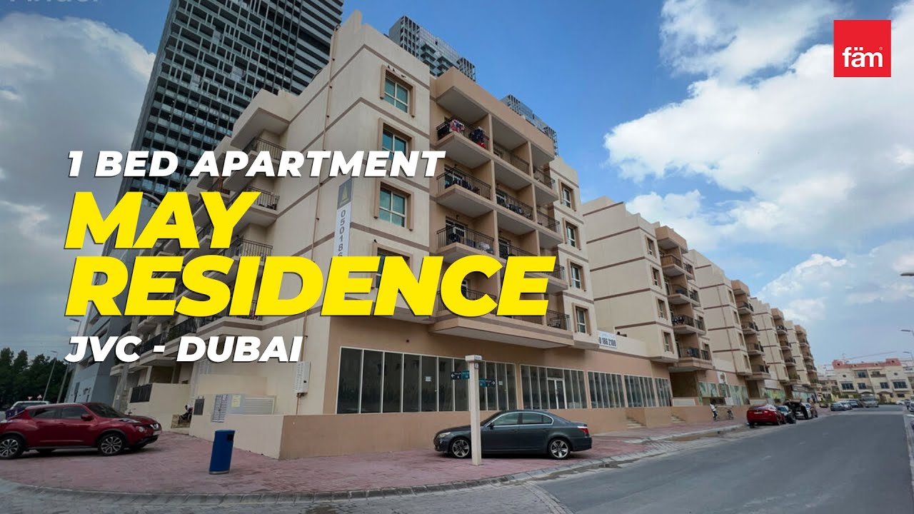 Amazing 1 Bed Apartment in May Residence, JVC - Dubai - YouTube
