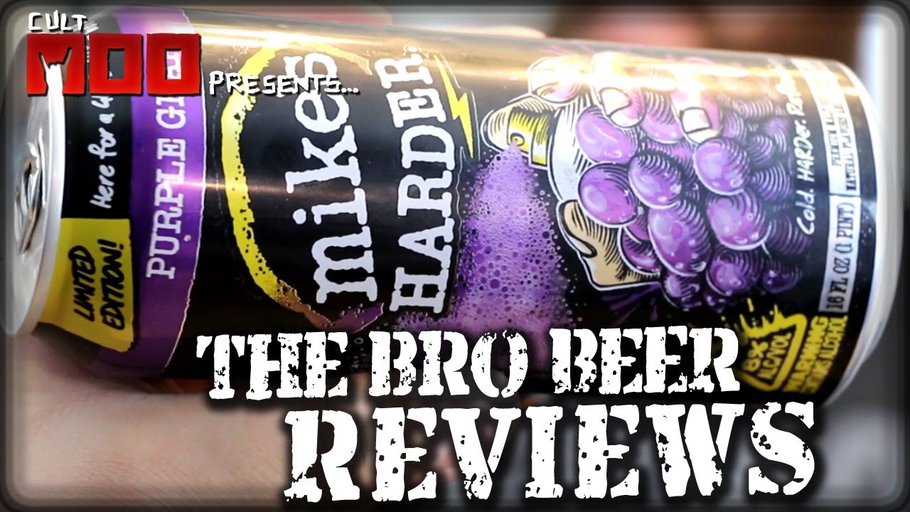 Mike's Harder Purple Grape 8% abv - The Bro Beer Reviews - YouTube