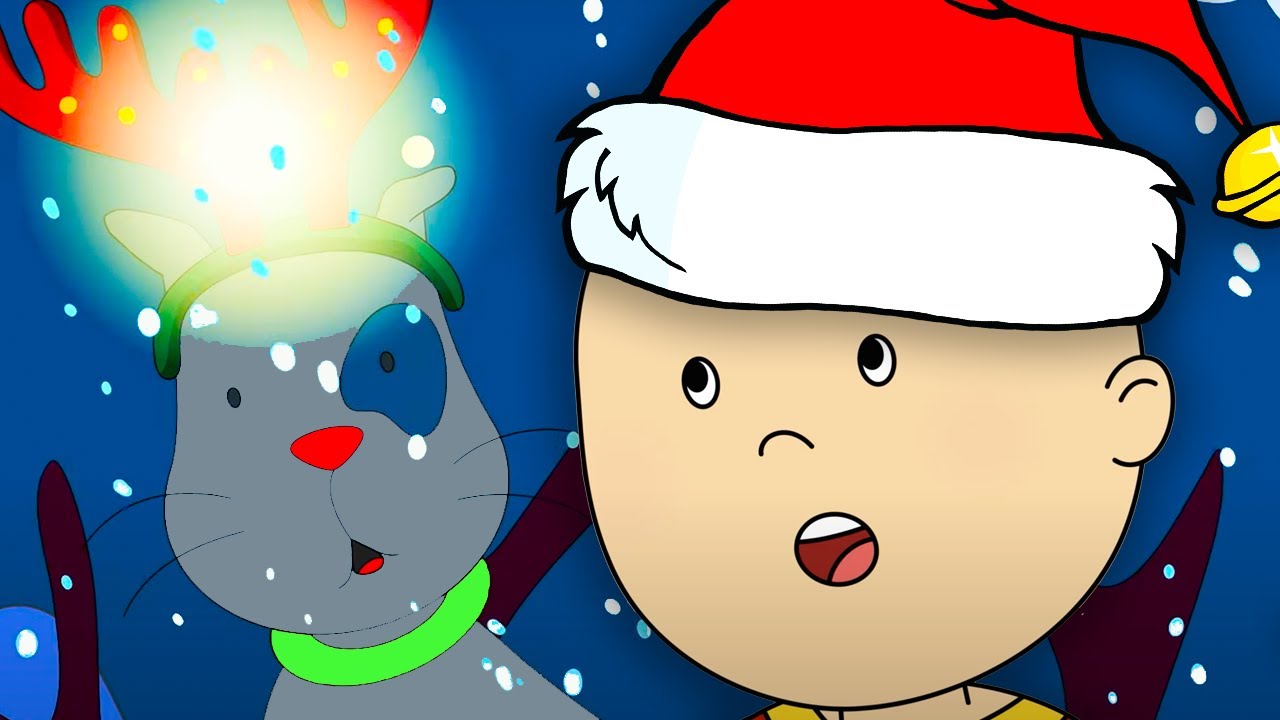 Saving Christmas | Caillou Cartoon - YouTube