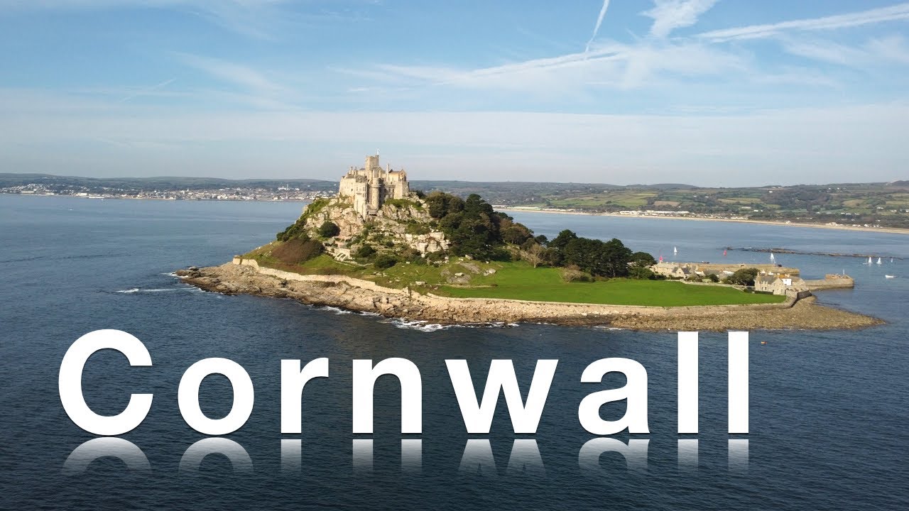 Discover the stunning beauty of 4K aerial views in Cornwall - YouTube
