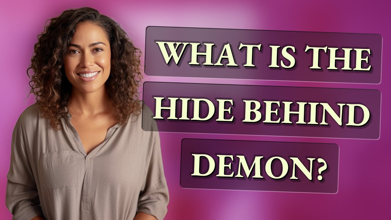 What is the hide behind demon? - YouTube