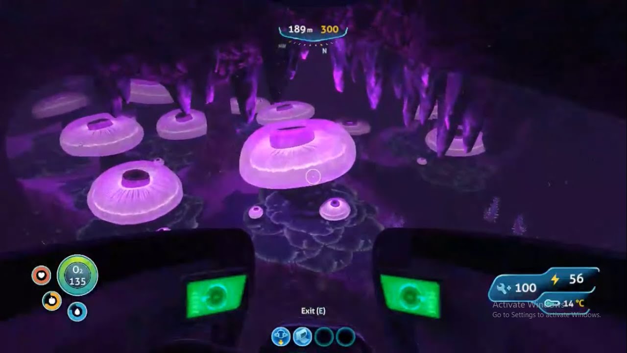 Subnautica(Part 3) Plants looks like eye - YouTube