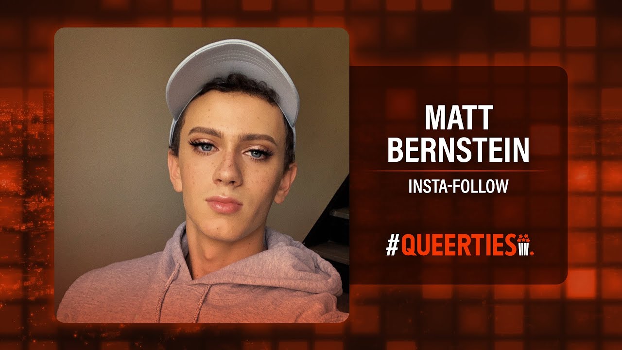 Matt Bernstein Wins the Insta-Follow category at the #Queerties 2024 - YouTube