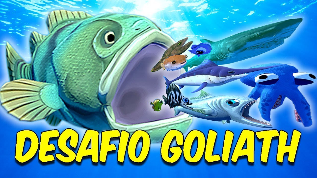 DESAFIO GOLIATH | Feed and Grow Fish - YouTube