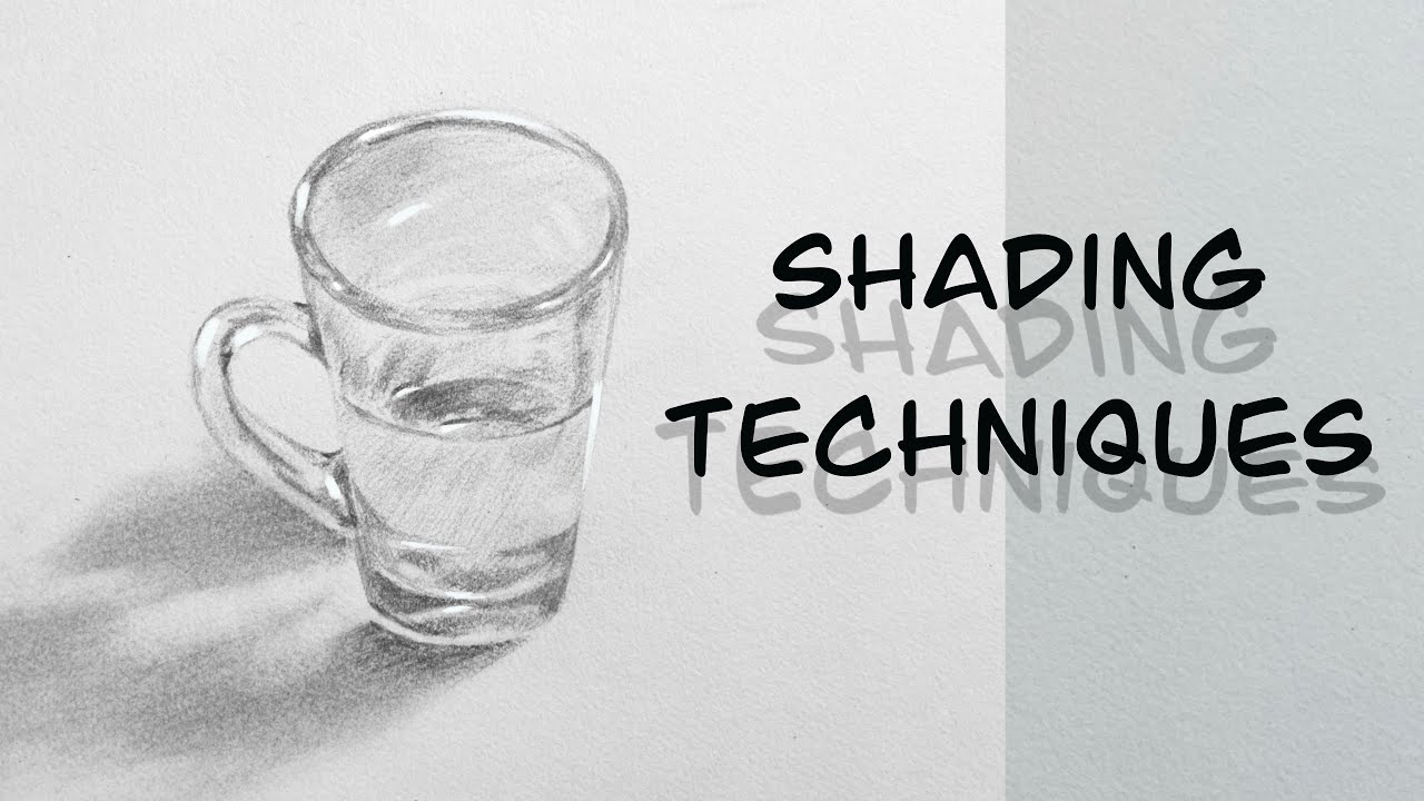 Pencil drawings| pencil shadings techniques | 3D drawing techniques ...