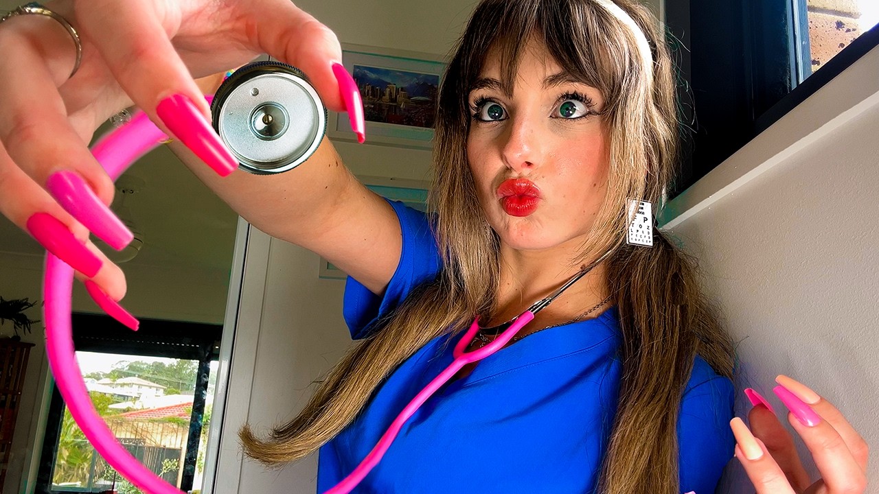 ASMR 1 Hour Chaotic Cranial Nerve Exam (Fast & Aggressive, Medical ...