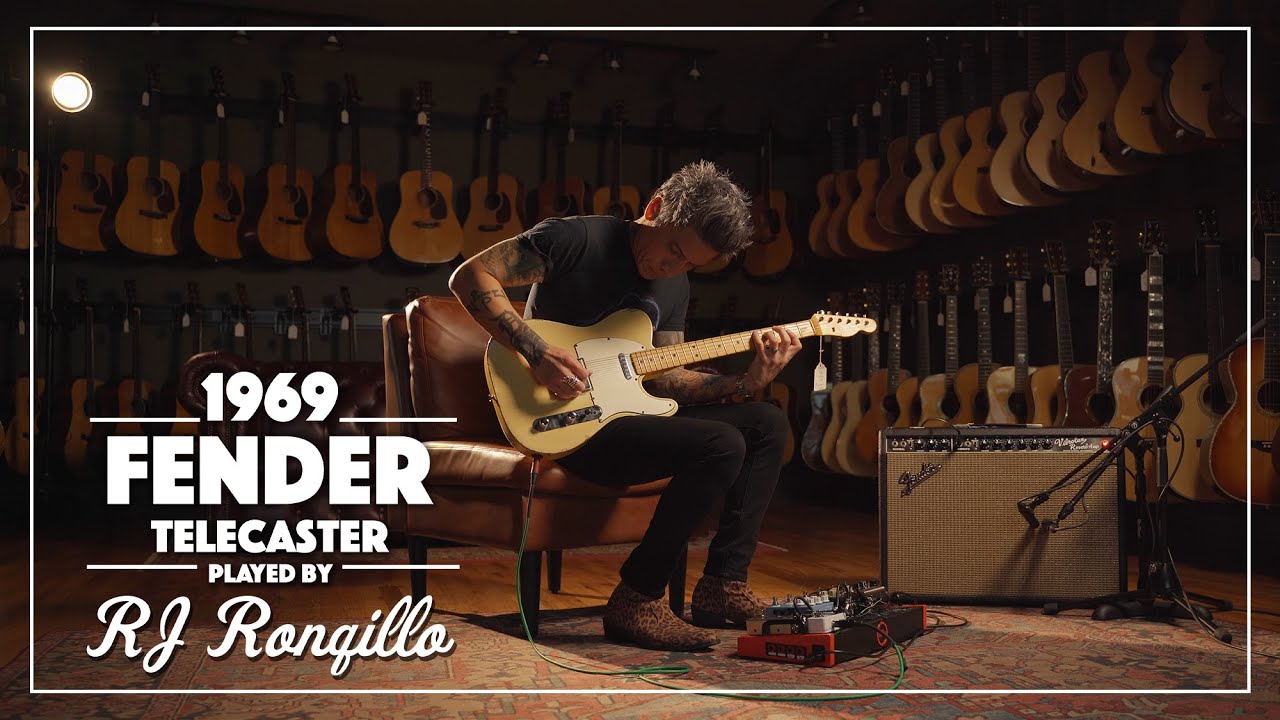 1969 Fender Telecaster played by RJ Ronquillo | Live from Carter ...