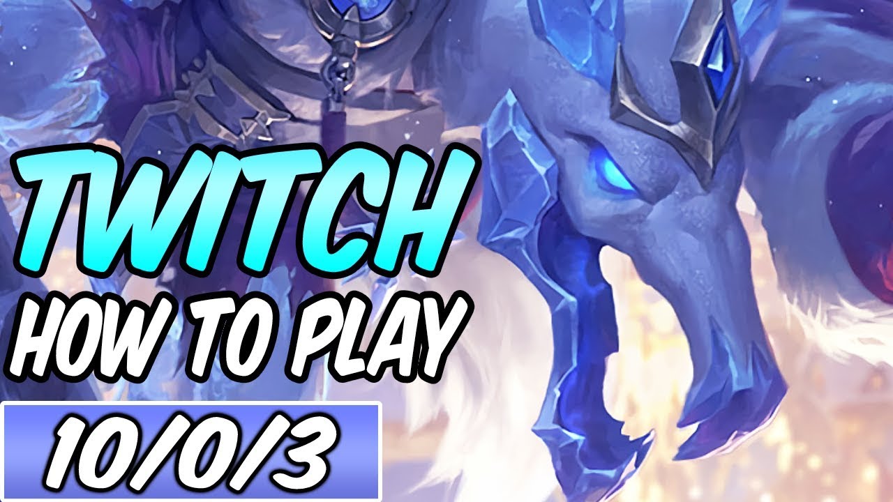 HOW TO PLAY TWITCH ADC | Best Build & Runes | Diamond Commentary ...