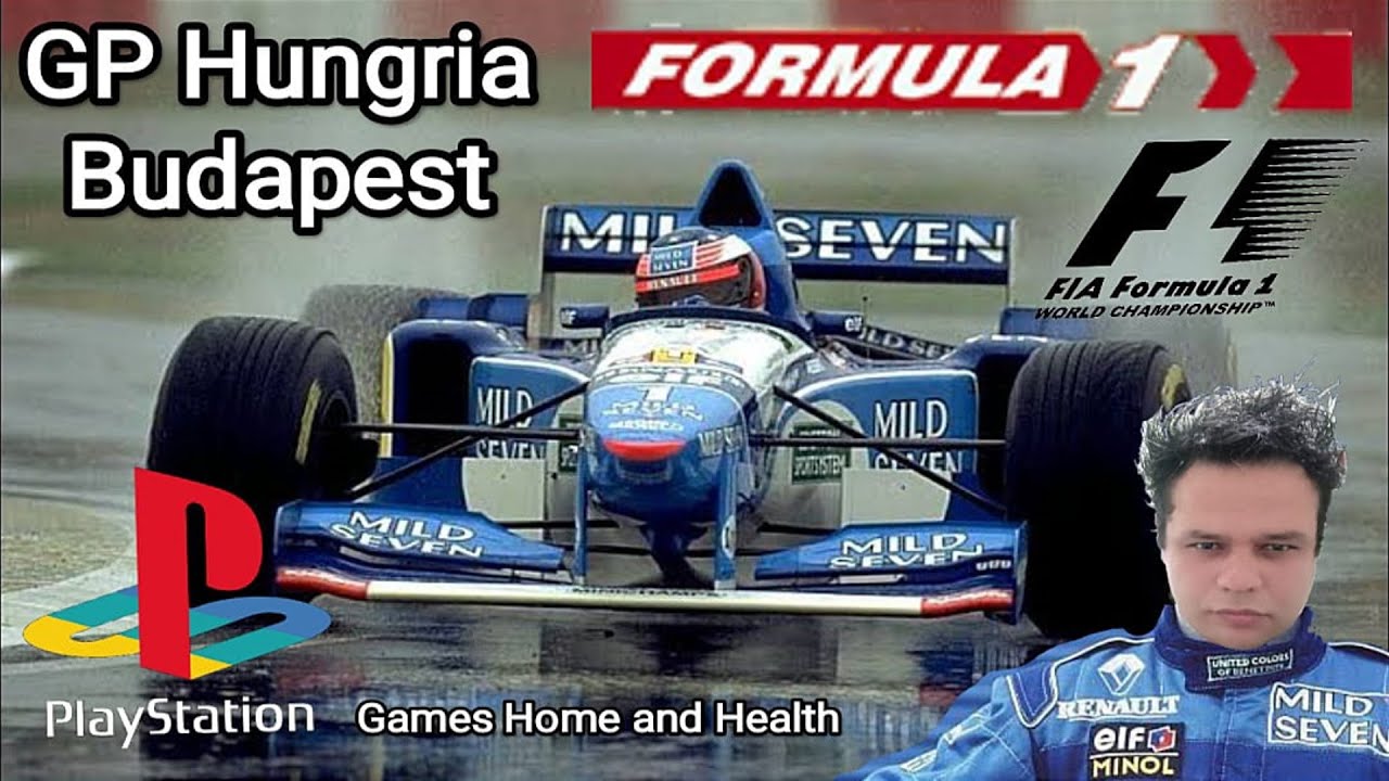 Formula 1 95, PlayStation 1 /GP Hungria, Budapeste/ Round 10 - YouTube