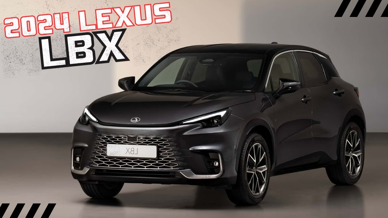 2024 Lexus LBX Debuts As A Toyota Yaris Cross In A Tuxedo - YouTube