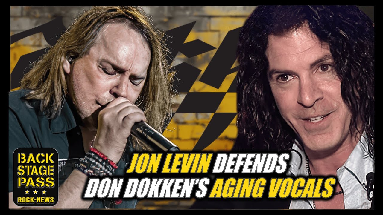 Dokken Guitarist Jon Levin Defends Don Dokken's Aging Vocals! 🎸🤘 - YouTube