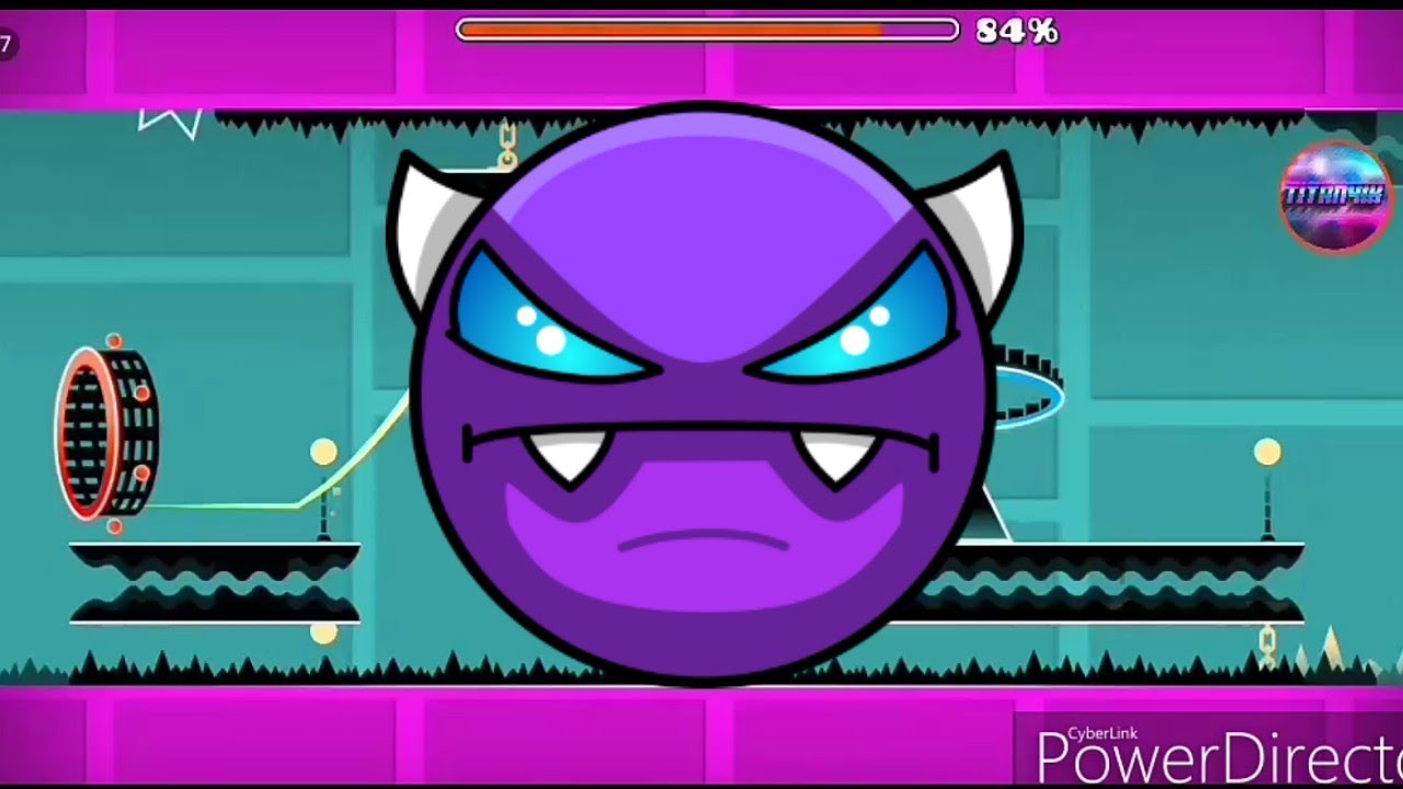 Demon mixed|GEOMETRY DASH. Very easy demon. - YouTube