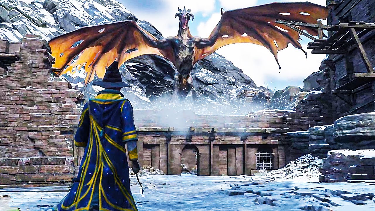 When Ms. Poppy Sweeting Said Don't Hurt the Dragon | Hogwarts Legacy ...