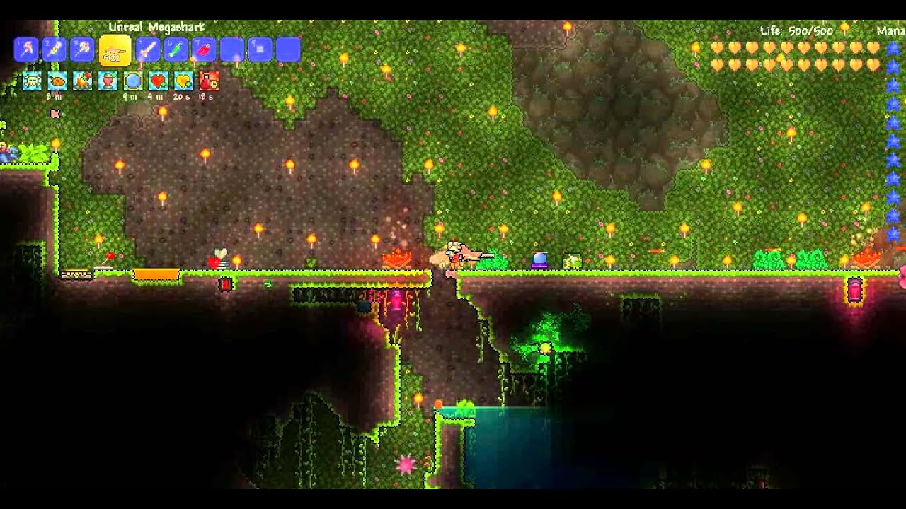 Terraria - [Boss Fight] Plantera - YouTube