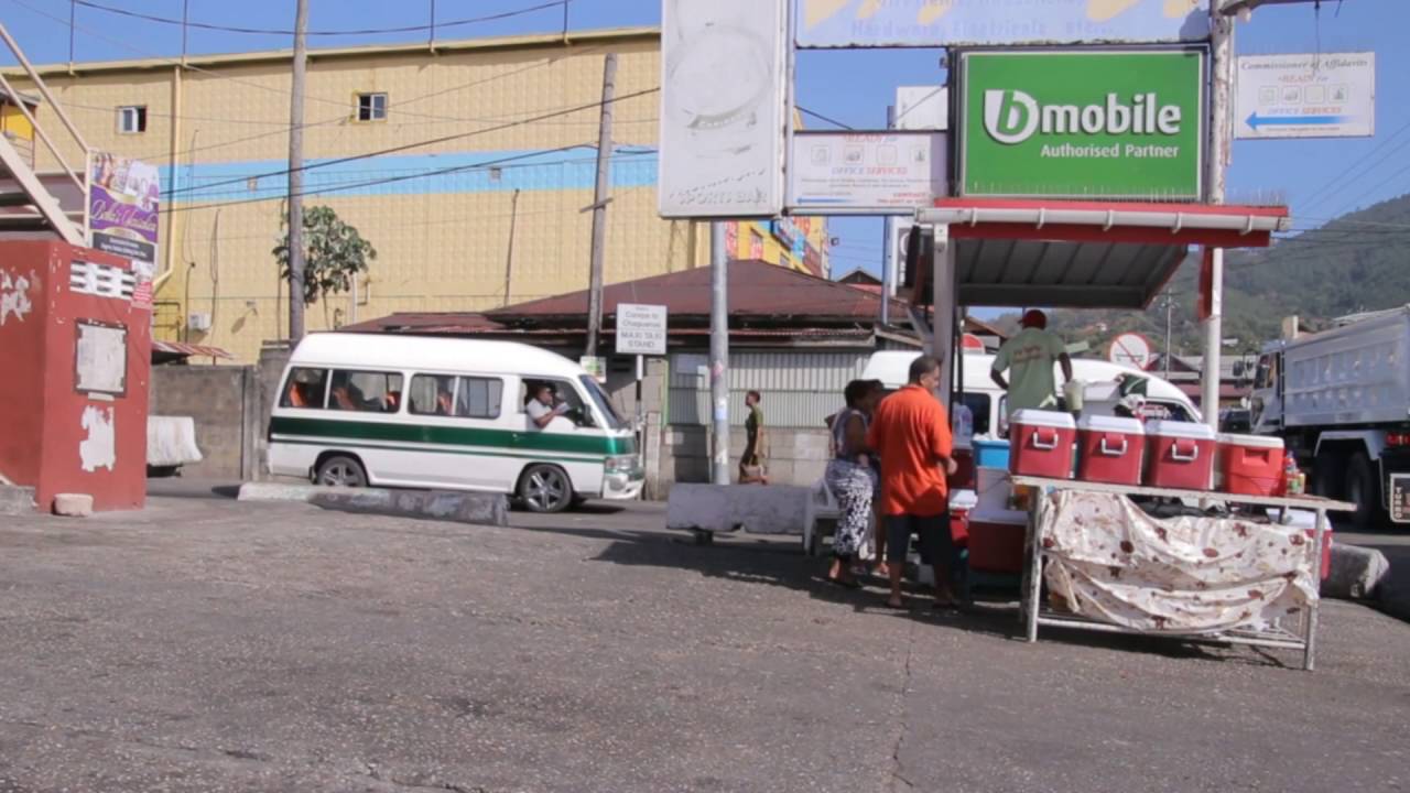 Travellin' Local The Trinidad & Tobago Maxi Taxi Service - YouTube