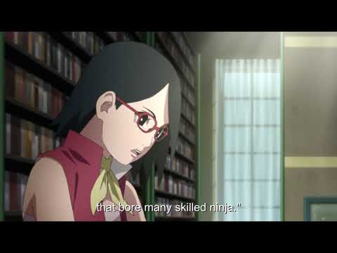 Sarada wonders about Sasuke's Sharingan