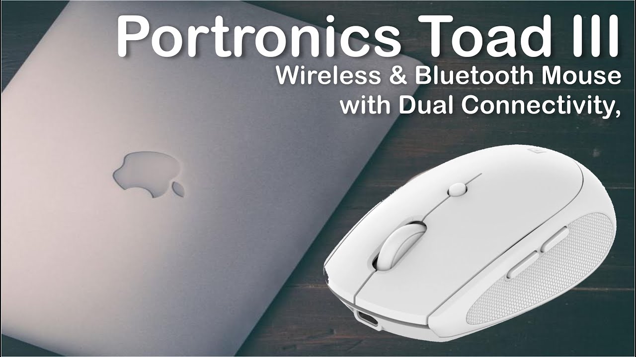 Toad III Bluetooth Mouse + Wireless Dual Connectivity ! Rechargeable ...