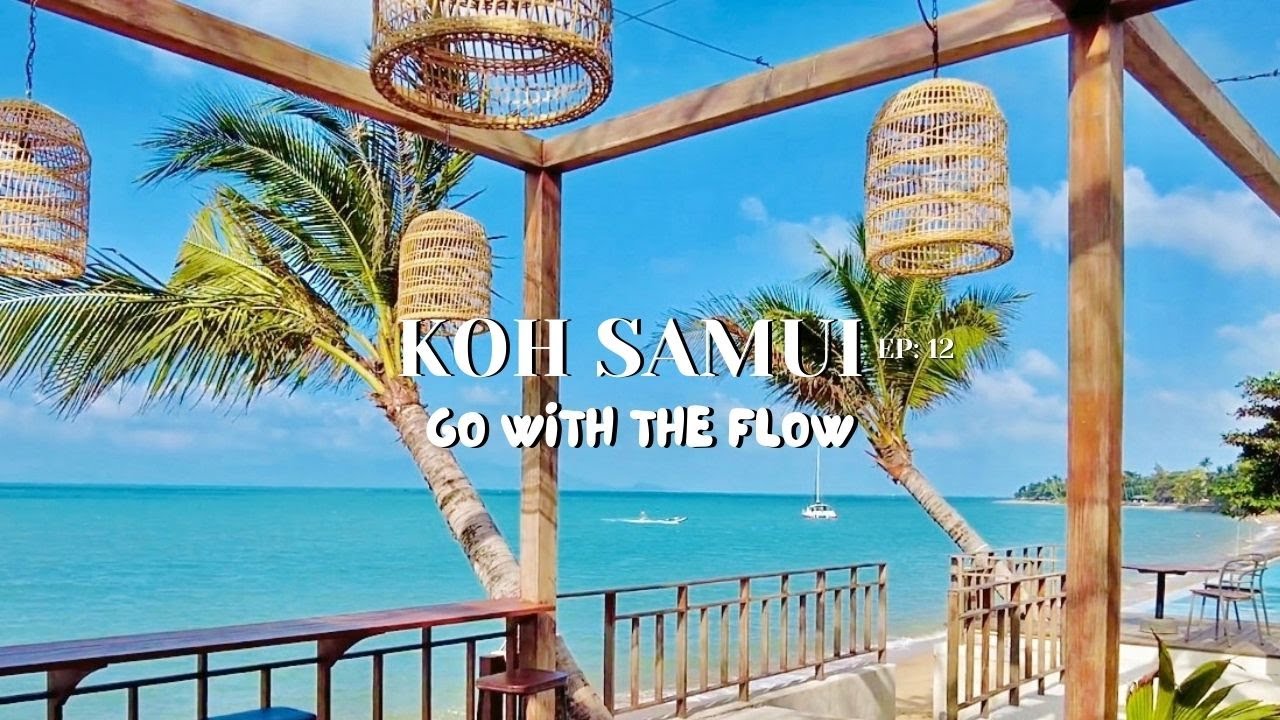 Let's Go With The Flow Of the Beach Flow Bar. . , at Samui Paradise of ...