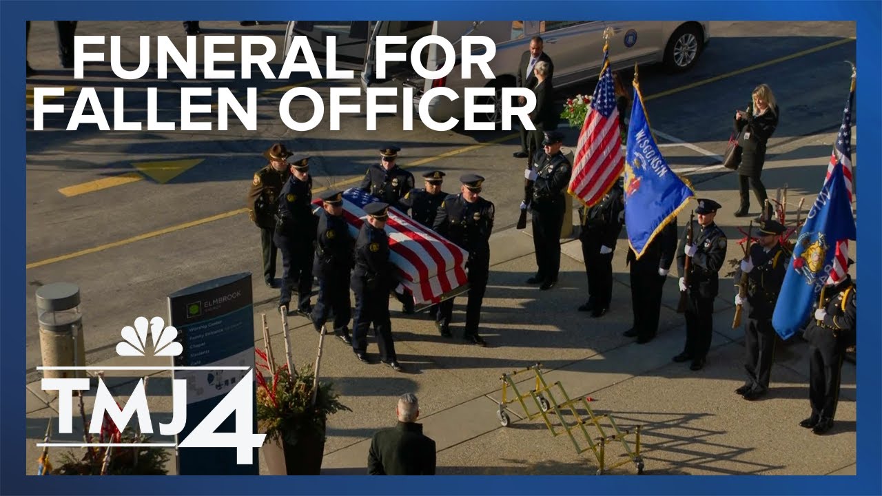Funeral for fallen Milwaukee Police officer Peter Jerving - YouTube