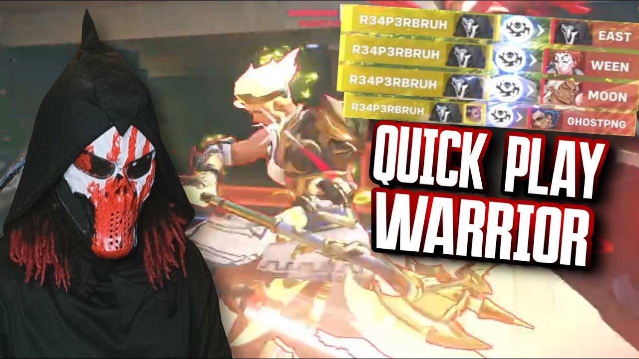 becoming a quick play warrior in Overwatch | Overwatch 2 - YouTube