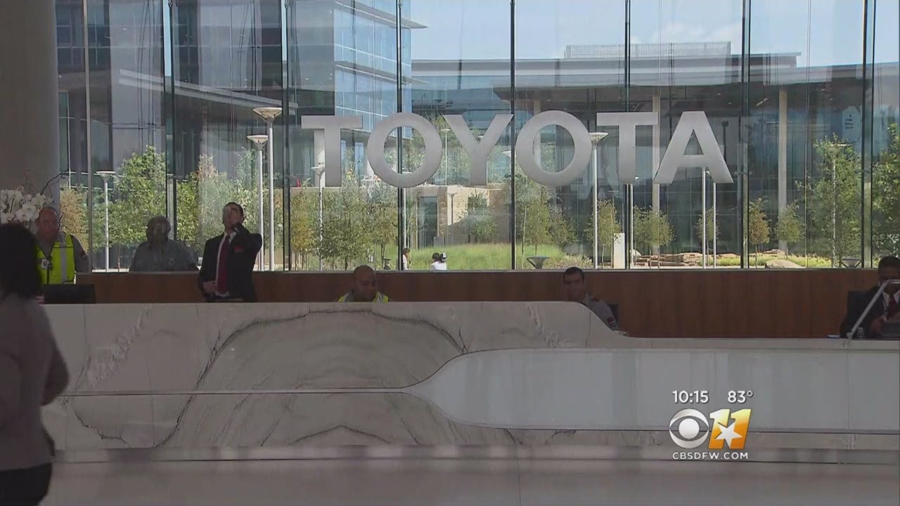 Toyota Celebrates Grand Opening Of Plano Headquarters - YouTube