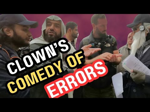 CLOWN’S DRAMA ON ERRORS IN QURAN - COMEDY GOLD! Sheikh Mohammed & Jordan | Speakers Corner