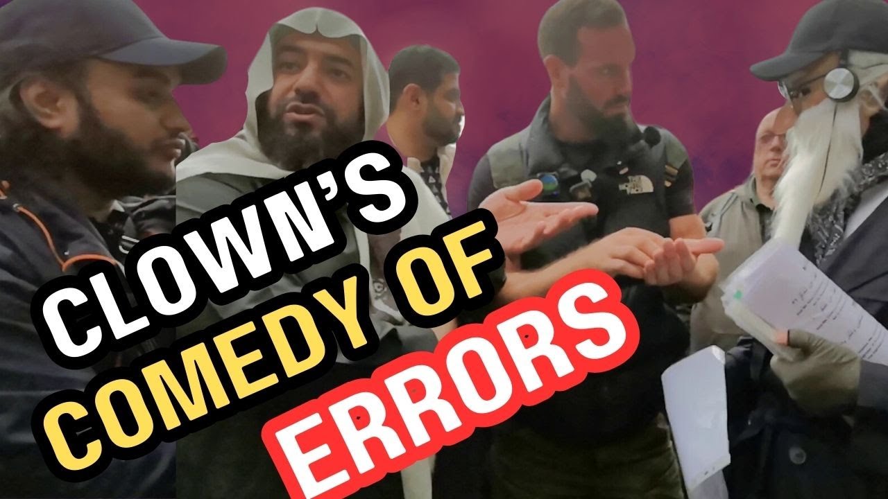 CLOWN’S DRAMA ON ERRORS IN QURAN - COMEDY GOLD! Sheikh Mohammed ...