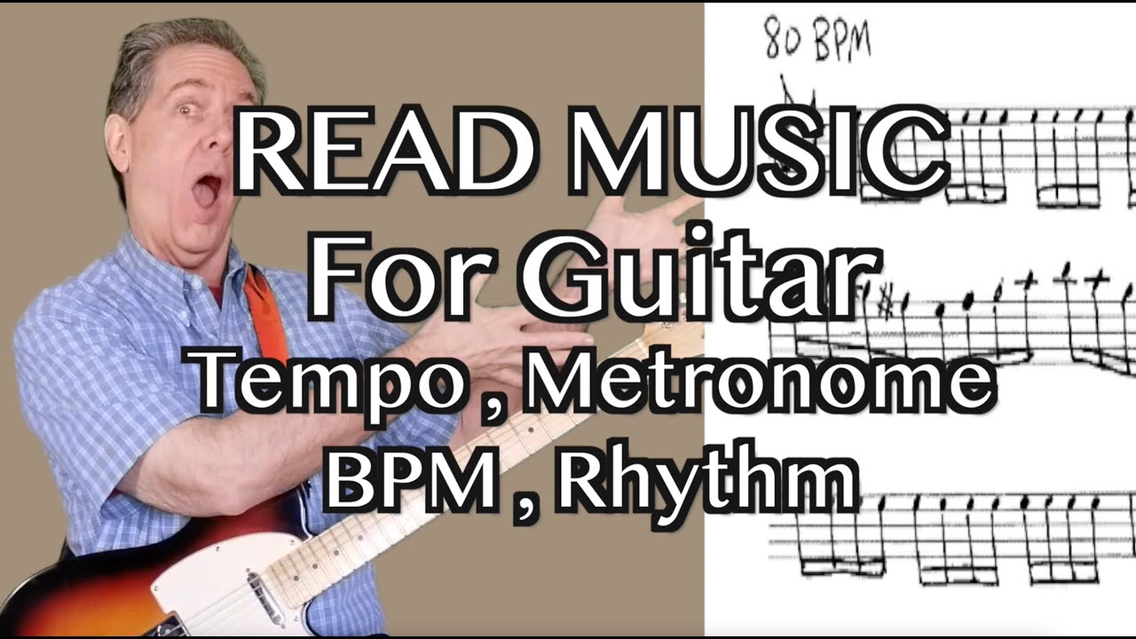 Guitar Read Tempo BPM Metronome Rhythms - YouTube